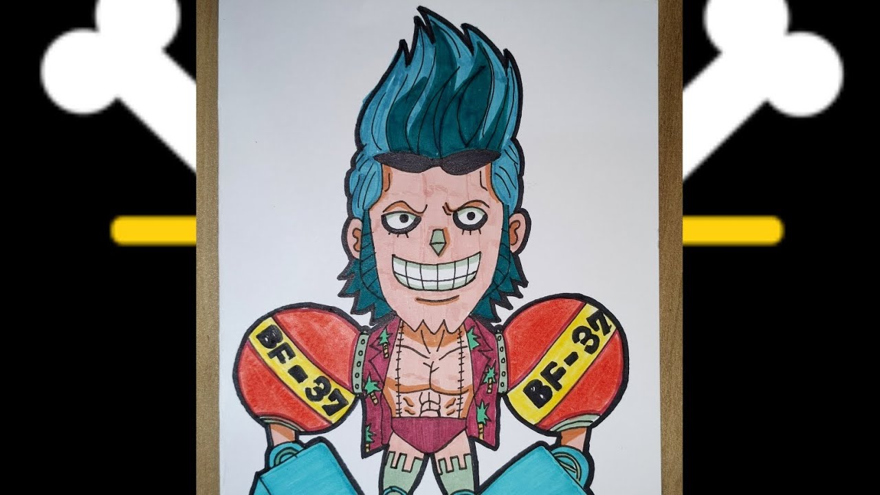 Speed Drawing FRANKY - One Piece | @AnimeDrawHolic - YouTube
