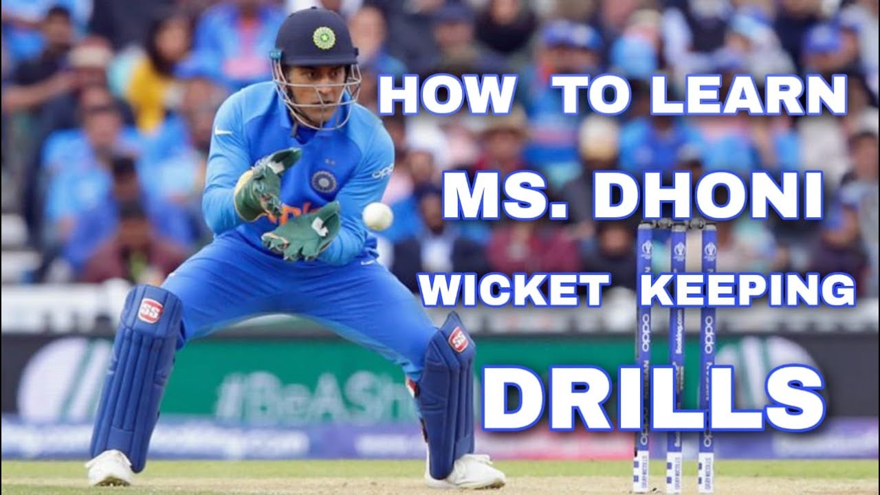 How To Learn MS.DHONI WICKET KEEPING DRILLS #WILLOWSPORTZ#WILLOWGETFIT# ...