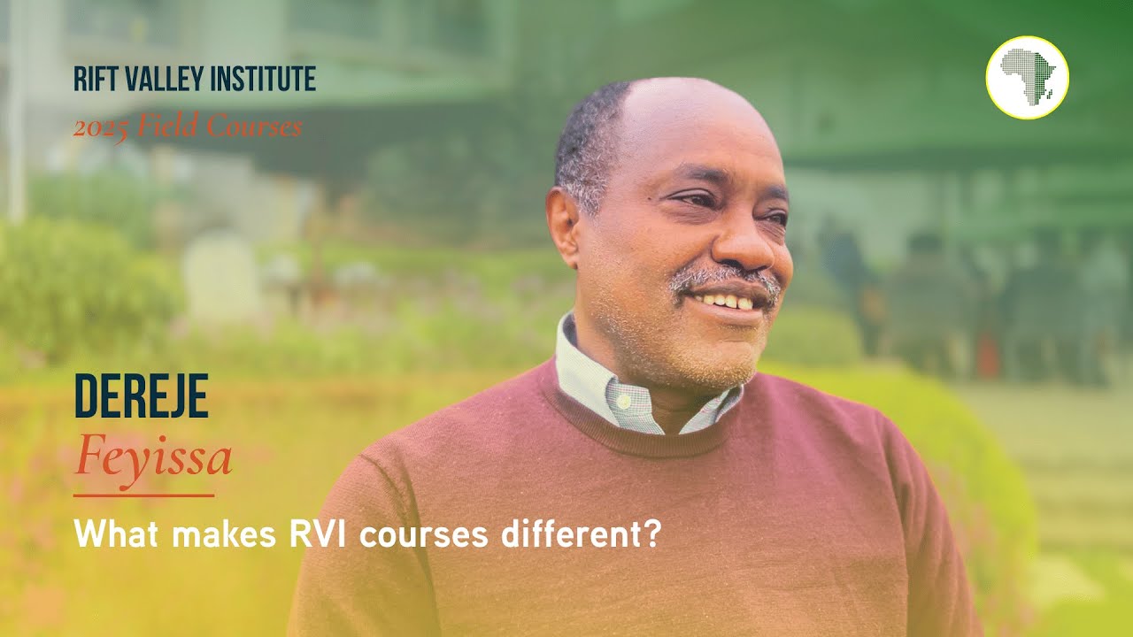 RVI 2025 Annual Field Courses | Dereje Feyissa - YouTube