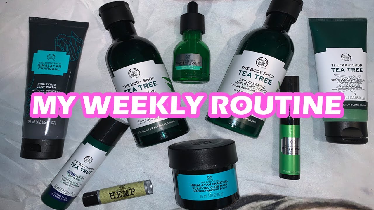 My Weekly Facial Routine - YouTube