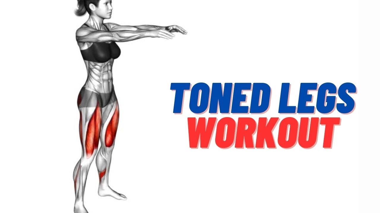 DO IT everyday to get toned legs(legs workout) - YouTube