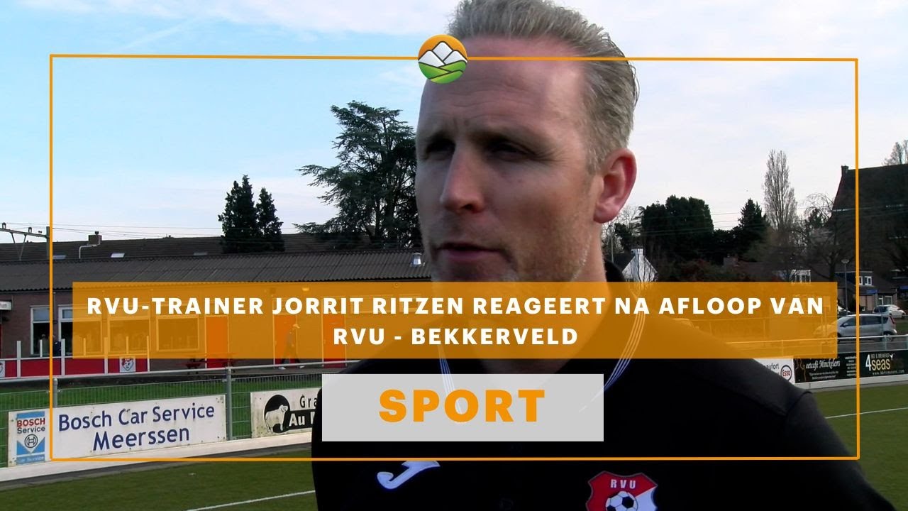 Jorrit Ritzen na afloop RVU - Bekkerveld - YouTube