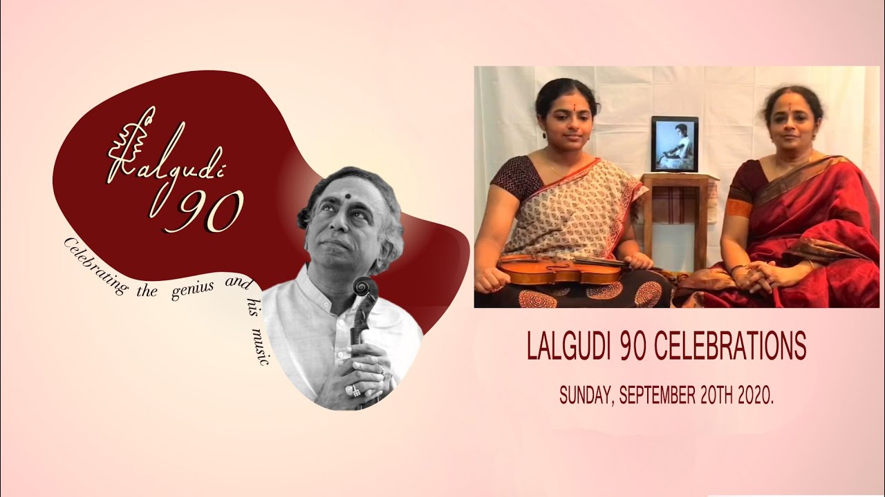 Lalgudi 90 l Thillana l Pahadi l Misra chapu l Yamini Ramesh - Vocal l ...