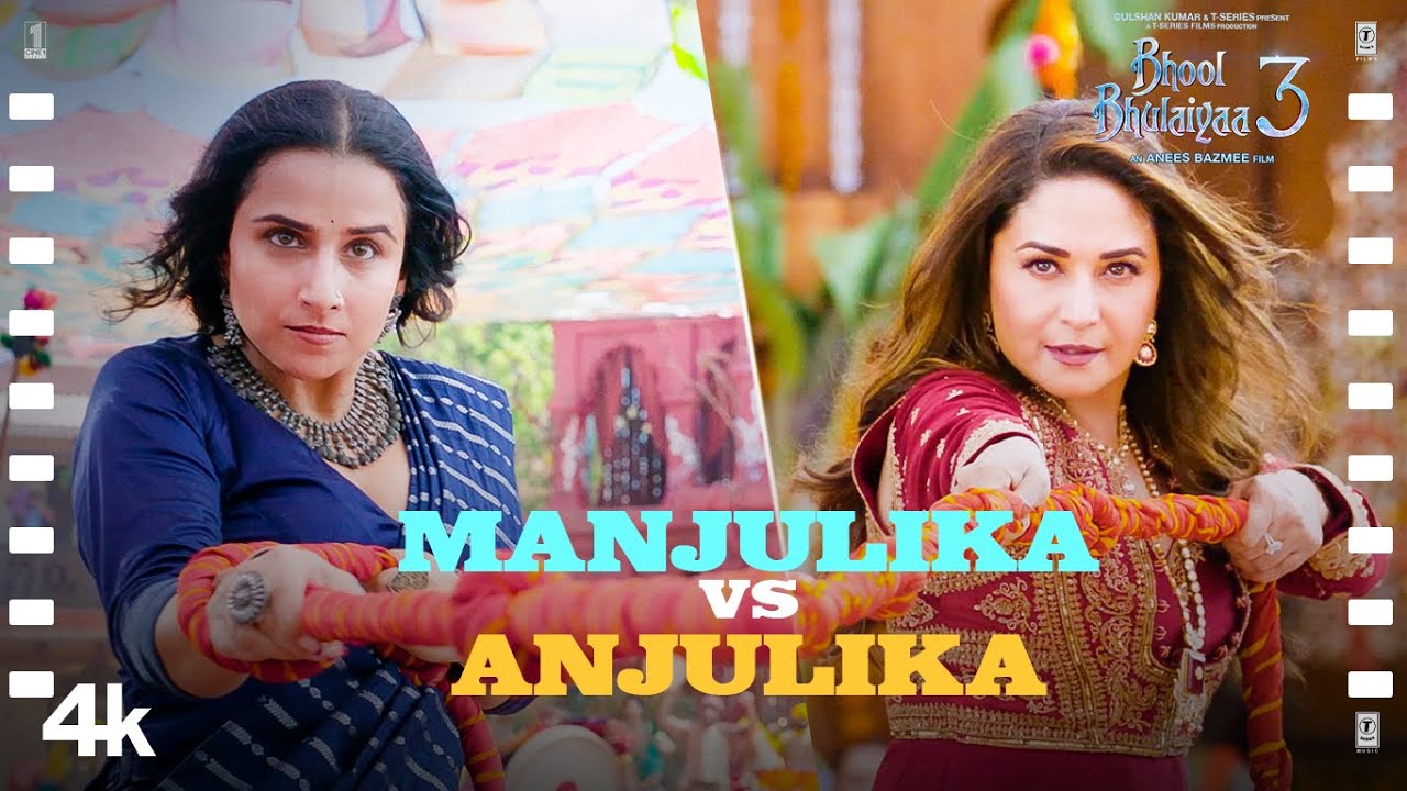 "Manjulika VS Anjulika": Bhool Bhulaiyaa 3 | Kartik A, Vidya B, Triptii ...