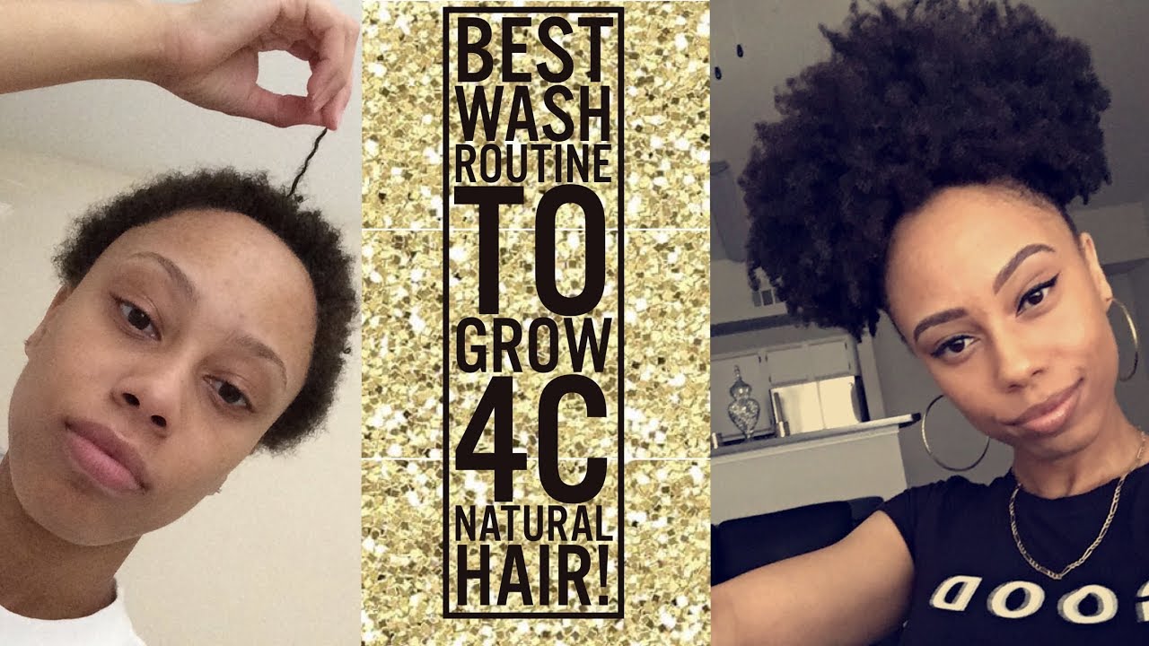 BEST WASH ROUTINE FOR 4B/4C NATURAL HAIR | TRUE ERIN - YouTube