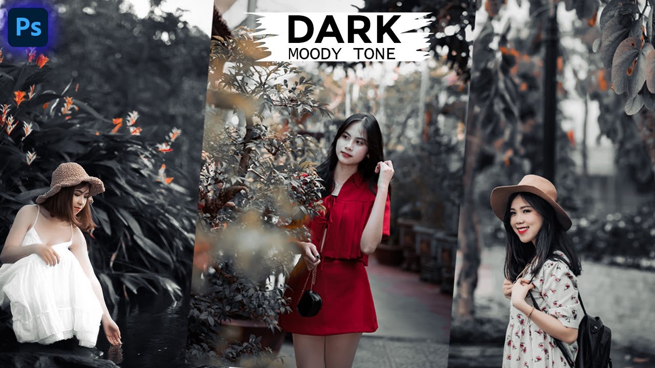 Photoshop Tutorial । Dark Moody Color Grading in Photoshop - YouTube