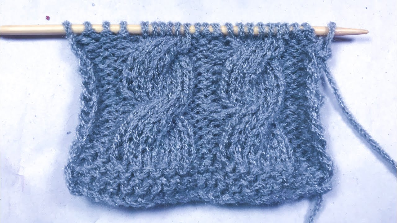 How to Knit Cables | Cable Bunai Design | Cable Design Knitting ...