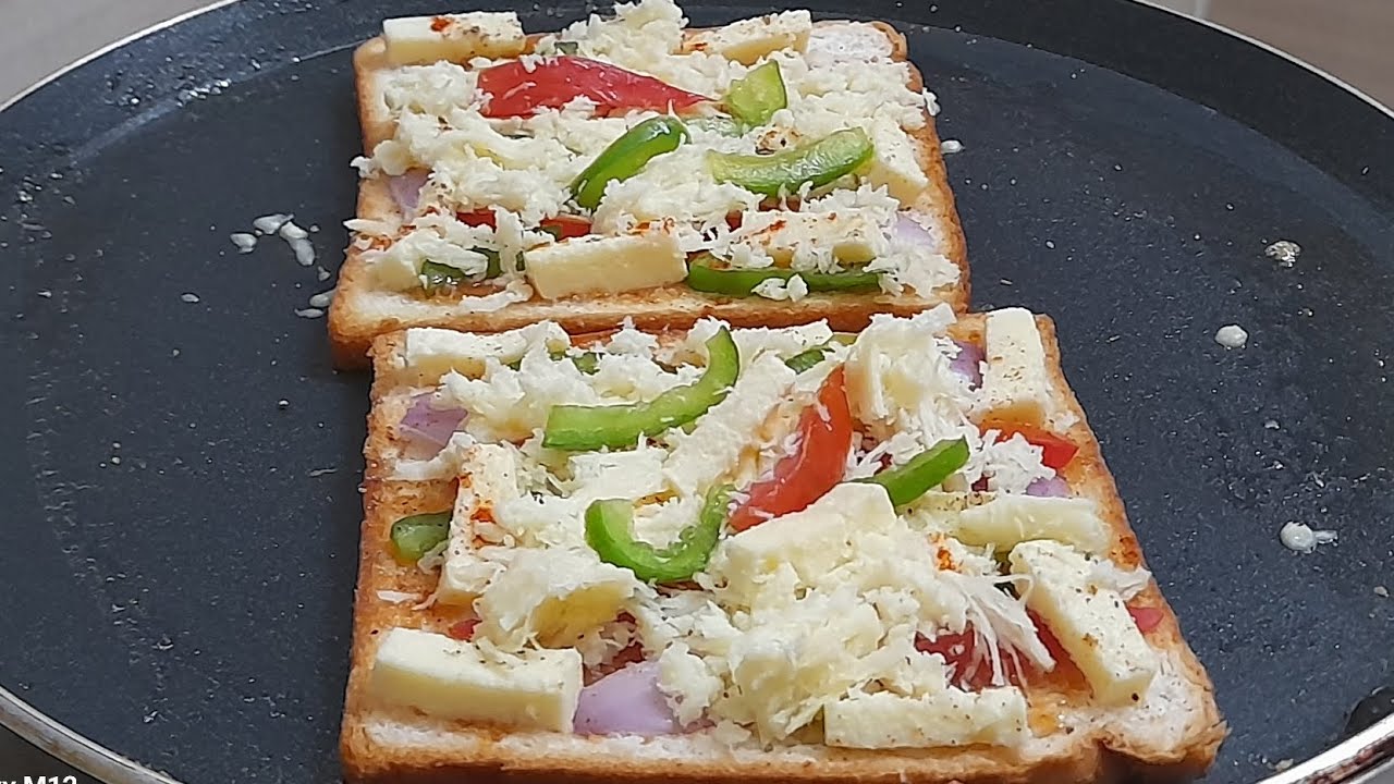 bread panner pizza on tawa💥💥💥😜😍 - YouTube