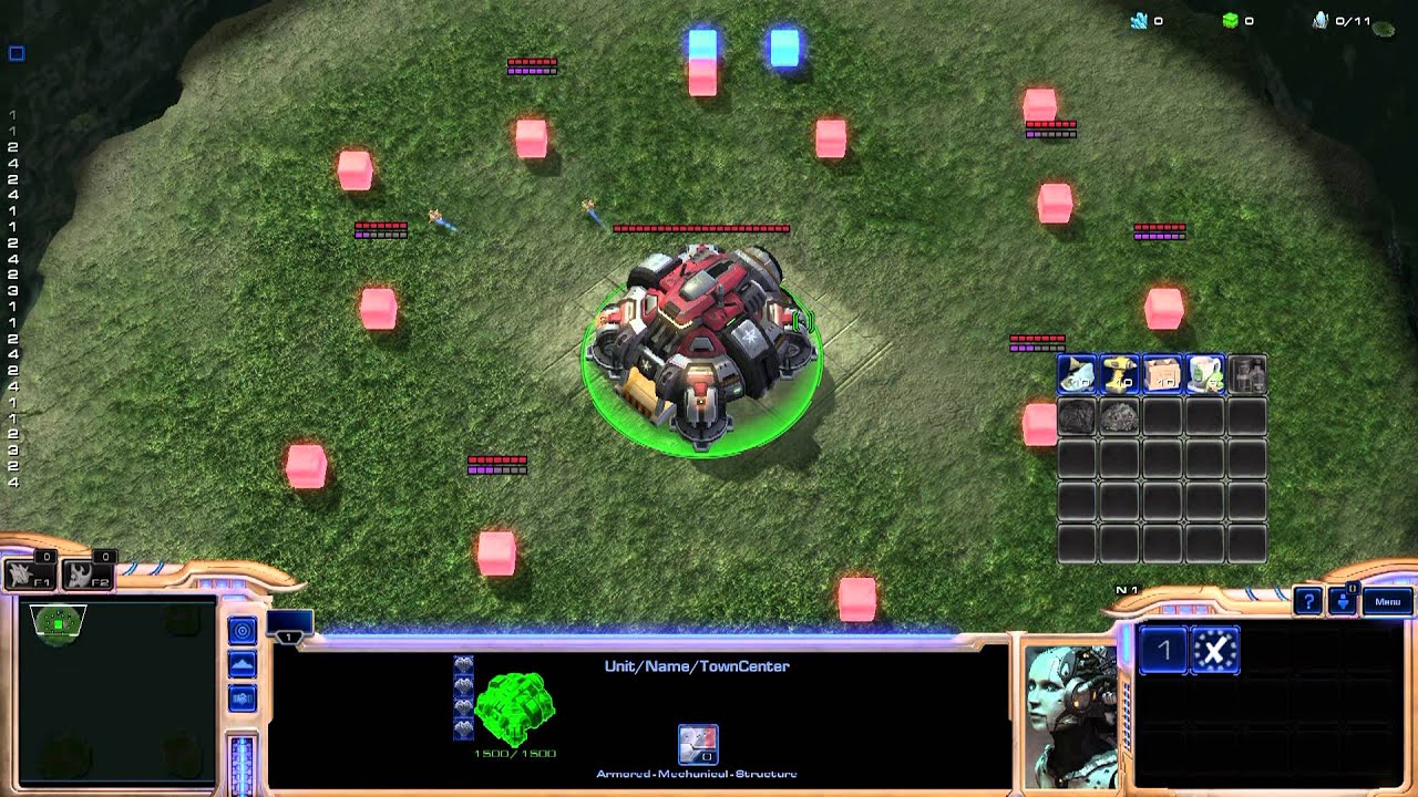 Starcraft 2 Collecting items - YouTube