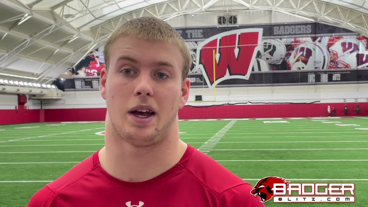 Wisconsin safety Hunter Wohler on strides made during the spring, John ...