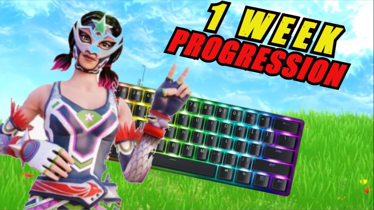 1 WEEK Fortnite Keyboard and Mouse Progression! (Tips) - YouTube