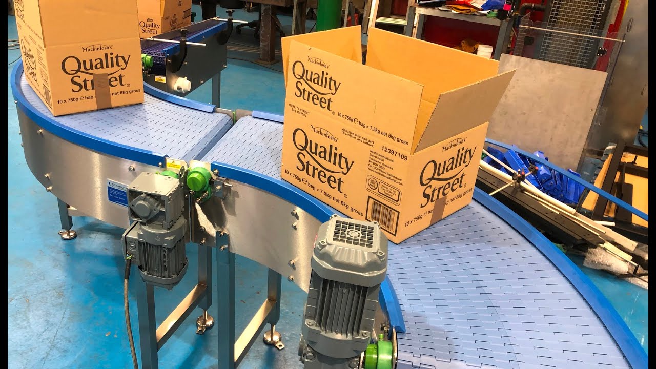 Conveyor Bend True Axis for Radius Corners and Curves UK at C Trak Ltd ...