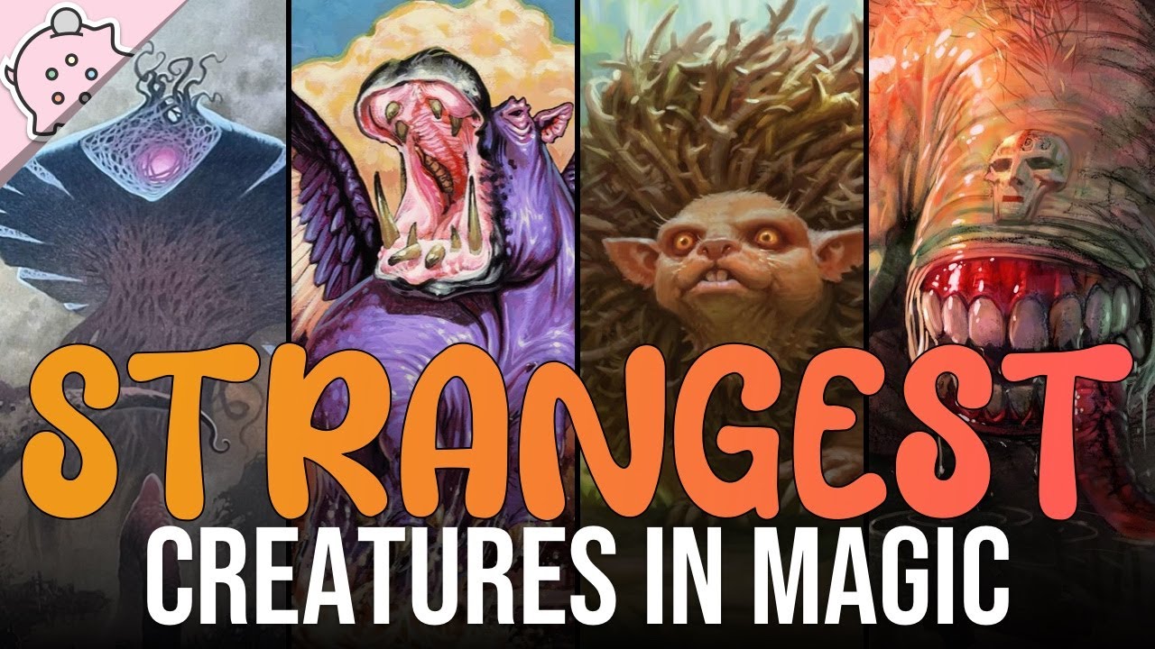 The Strangest Creatures in Magic | Magic the Gathering - YouTube