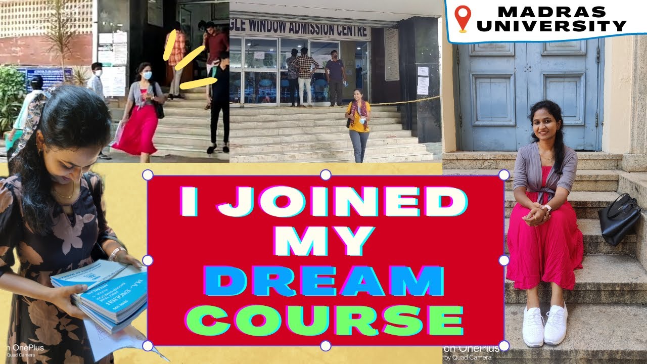 I Joined My Dream Course | Full Admission Vlog | Aathira Srishti - YouTube