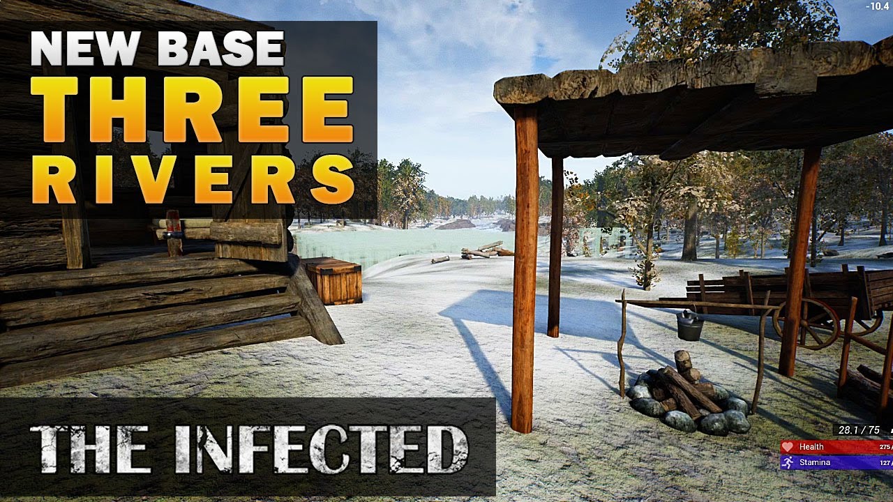 THREE RIVERS BASE | Base Building | The Infected Gameplay | S3 EP92 ...