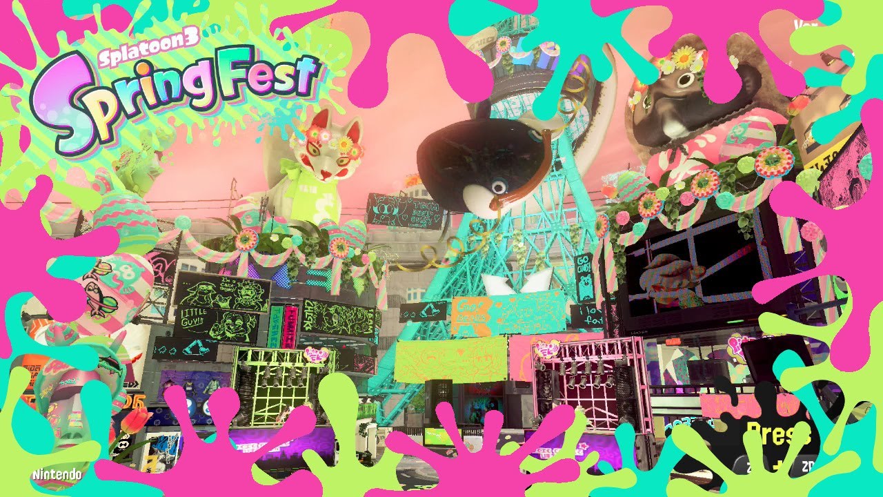 Splatoon 3 - SpringFest: Team Bear Cubs (feat. .96 Gal Deco) - YouTube