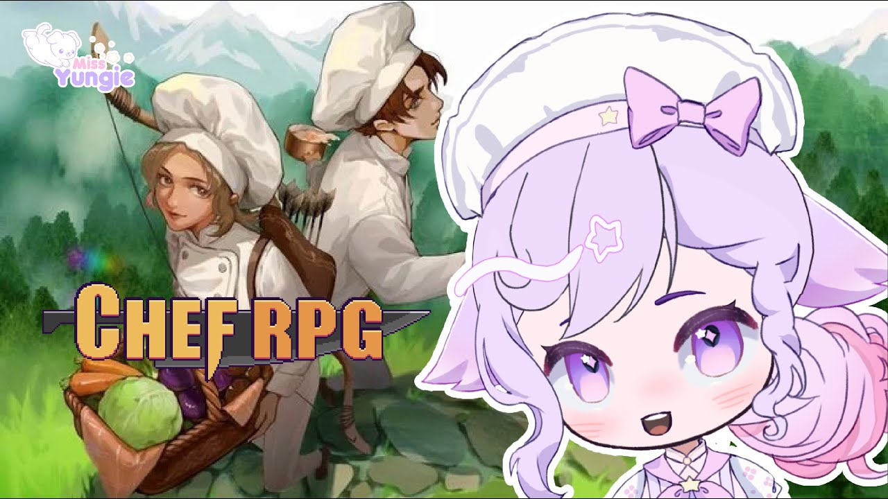 Chibi Vtuber Chef Yungie's Plays Chef RPG | Celestial Canine Vtuber ...
