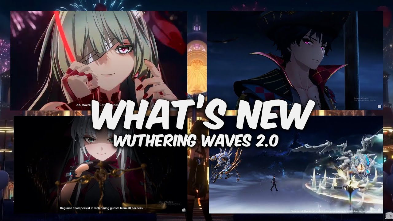 WUTHERING WAVES NEWEST 2.0 UPDATE | Wuthering Waves 2.0 Livestream ...