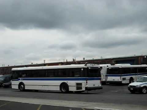 MTA Bus Company Ex-Bee Lines Orion V 112 doing Driver Training - YouTube