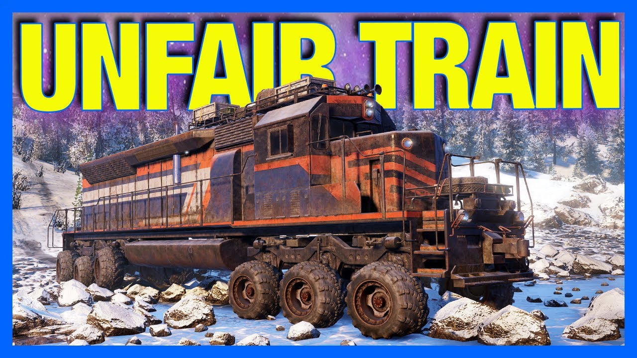Snowrunner : The OP Train Mod!! (Snowrunner Season 4) - YouTube