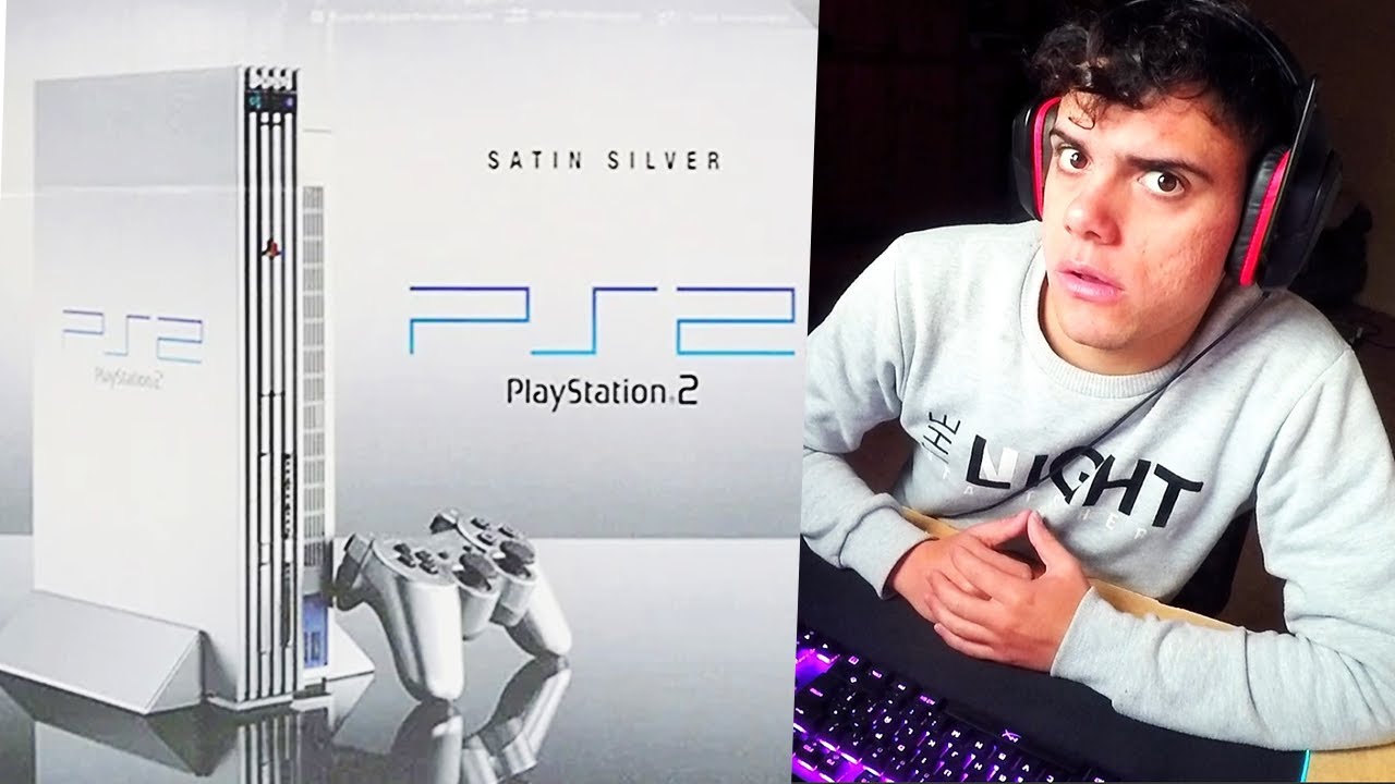 LA PLAYSTATION 2 PLATEADA - YouTube