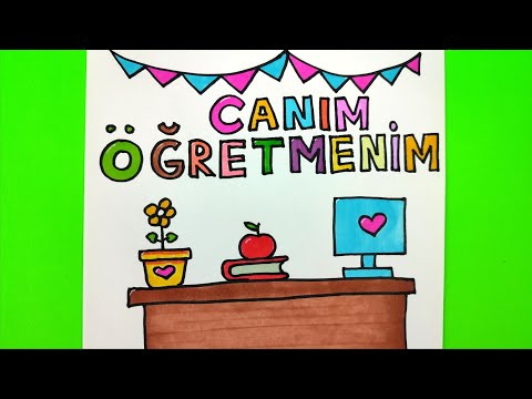 Öğretmenler Günü Resmi, Öğretmenler Günü İçin Resimler, Öğretmenler Günü ile ilgili Resim Çizim