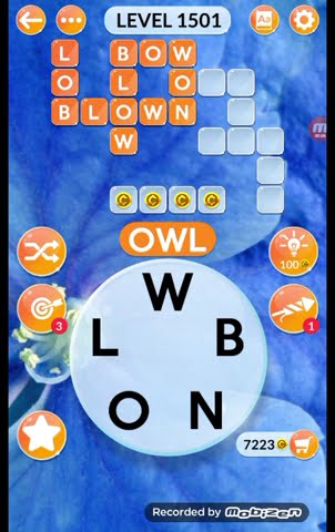 Wordscapes In Bloom S2 | Level 1501 (Sapphire) | Part 17 - YouTube