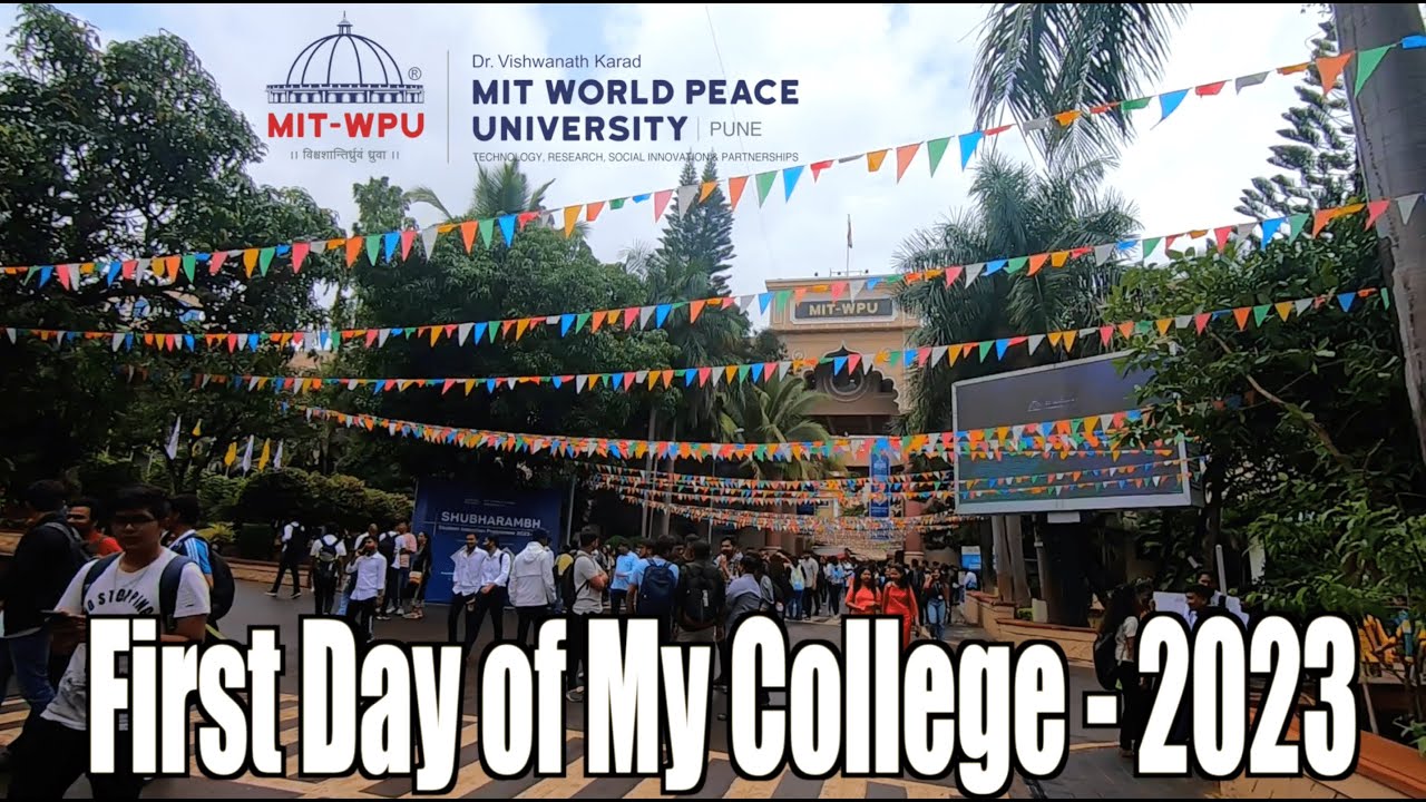 First day of college at MIT-WPU || MSc Data Science and Big Data Analytics || Rahul Inchal - YouTube