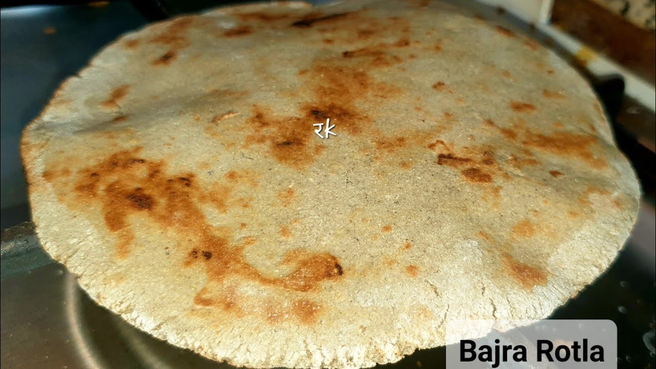 Bajra rotla / Pear millet flat bread - YouTube
