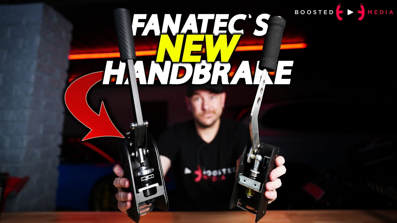 REVIEW - NEW Fanatec ClubSport Load Cell Handbrake V2 - YouTube