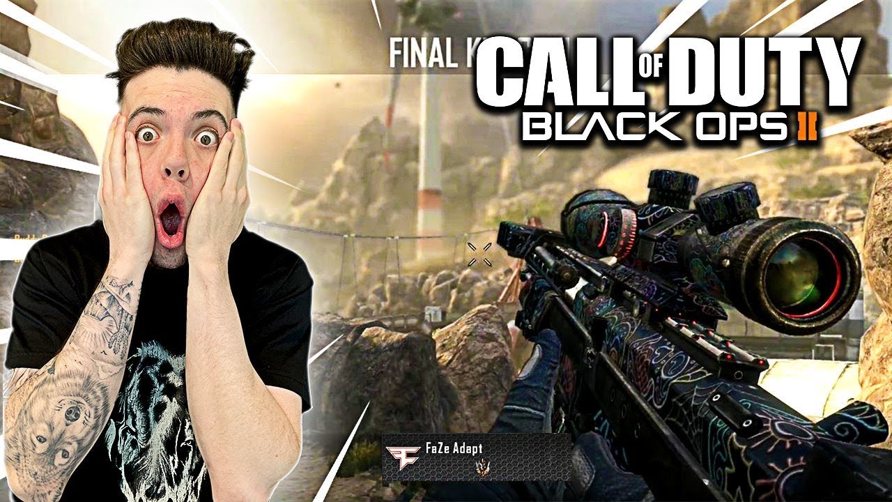 FaZe Adapt Plays Black Ops 2 in 2020.... - YouTube