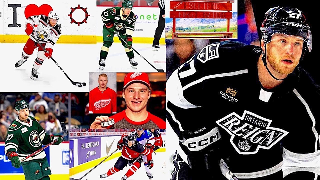 Joe Hicketts: Secwepemc - AHL/NHL Indigenous Hockey D-Man - Esketemc ...