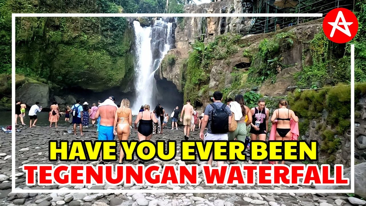 TEGENUNGAN WATERFALL THE CLOSEST WATERFALL FROM KUTA BALI - YouTube