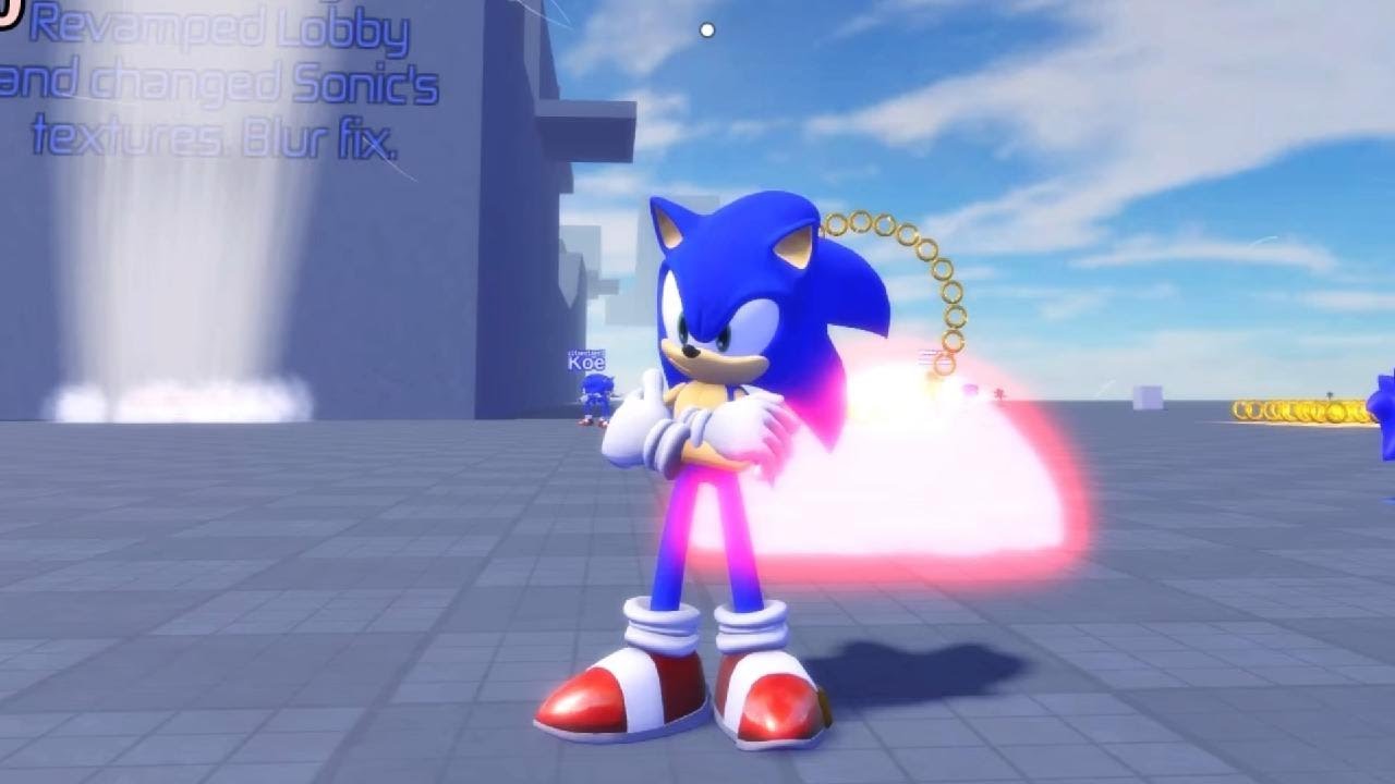 SONIC DASH ENGINE (Roblox) - YouTube