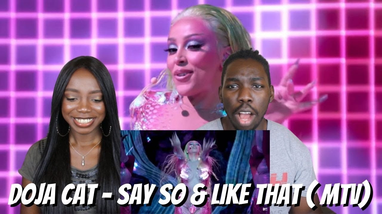 Doja Cat Performs "Say So" & "Like That" | 2020 MTV VMAs - REACTION ...