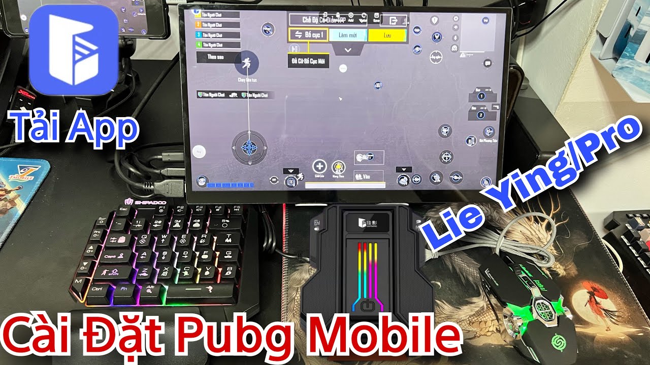 [HD] Lie Ying Tải App Và Cài Đặt PUBG Mobile Android Chi Tiết #1 - YouTube
