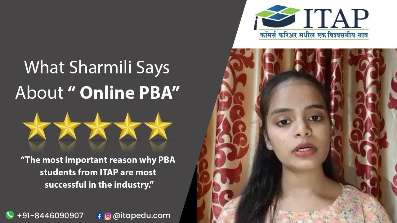 Students like you are the strength of the ITAP Institute. - YouTube