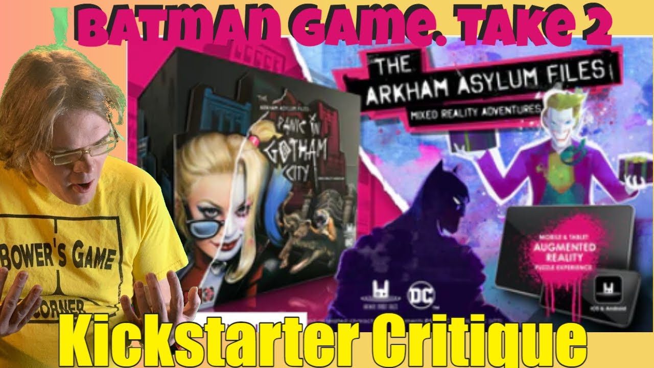 BATMAN: The Arkham Asylum Files Panic In Gotham City - Kickstarter ...