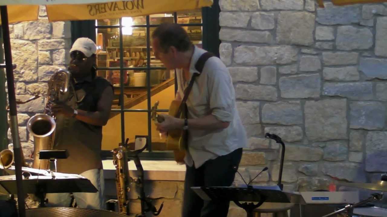 The Joe Moore Band/Joe Moore on sax, Bill Darrow on guitar - YouTube