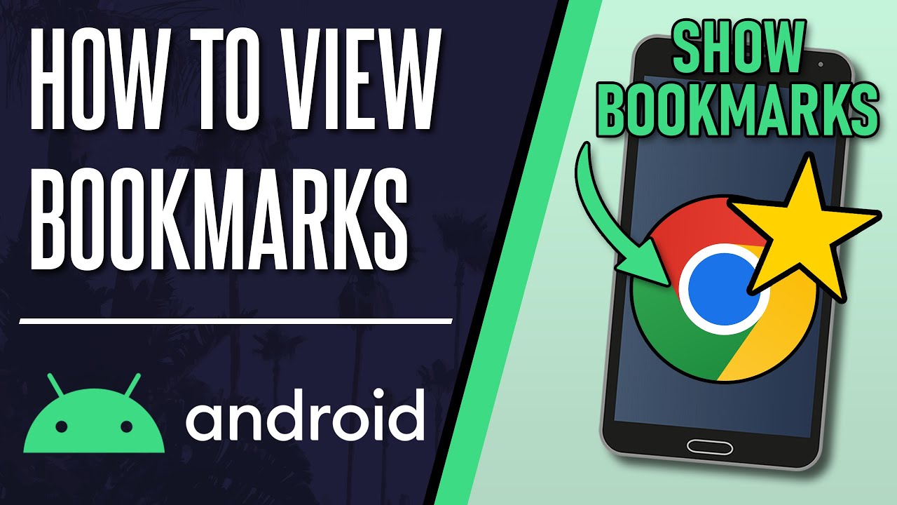 How to View Bookmarks in Chrome on Android Phone - YouTube