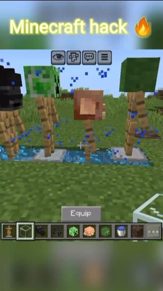 Minecraft viral hack 🔥 #minecraft @ProBhai56-v2f #shorts - YouTube