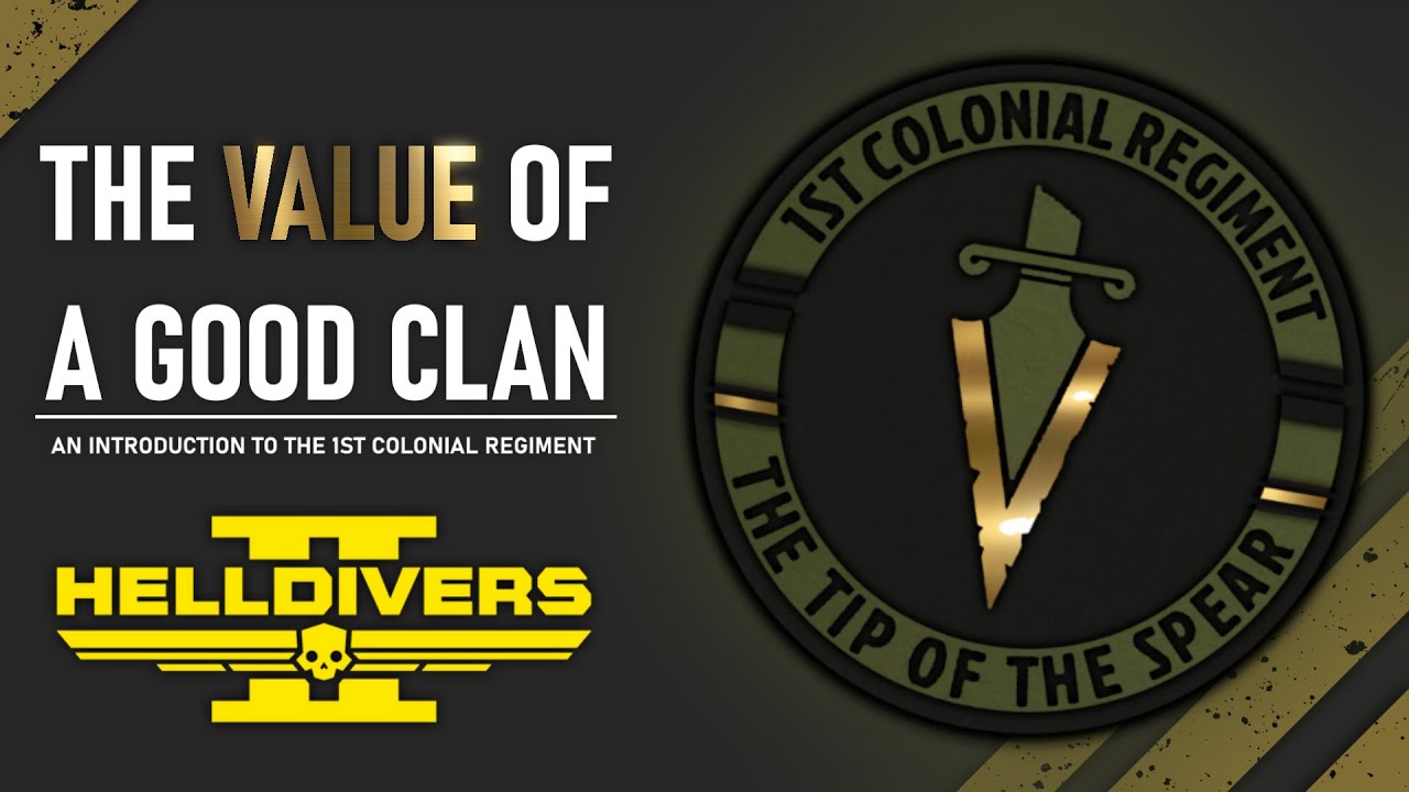The 1st Colonial Regiment | Helldivers 2 - YouTube