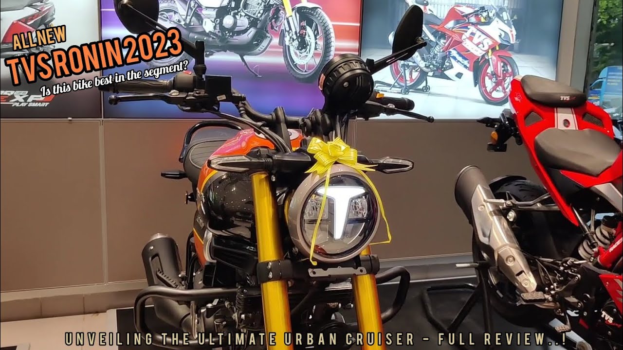 TVS Ronin : Unveiling the Ultimate Urban Cruiser - Full Review..! - YouTube