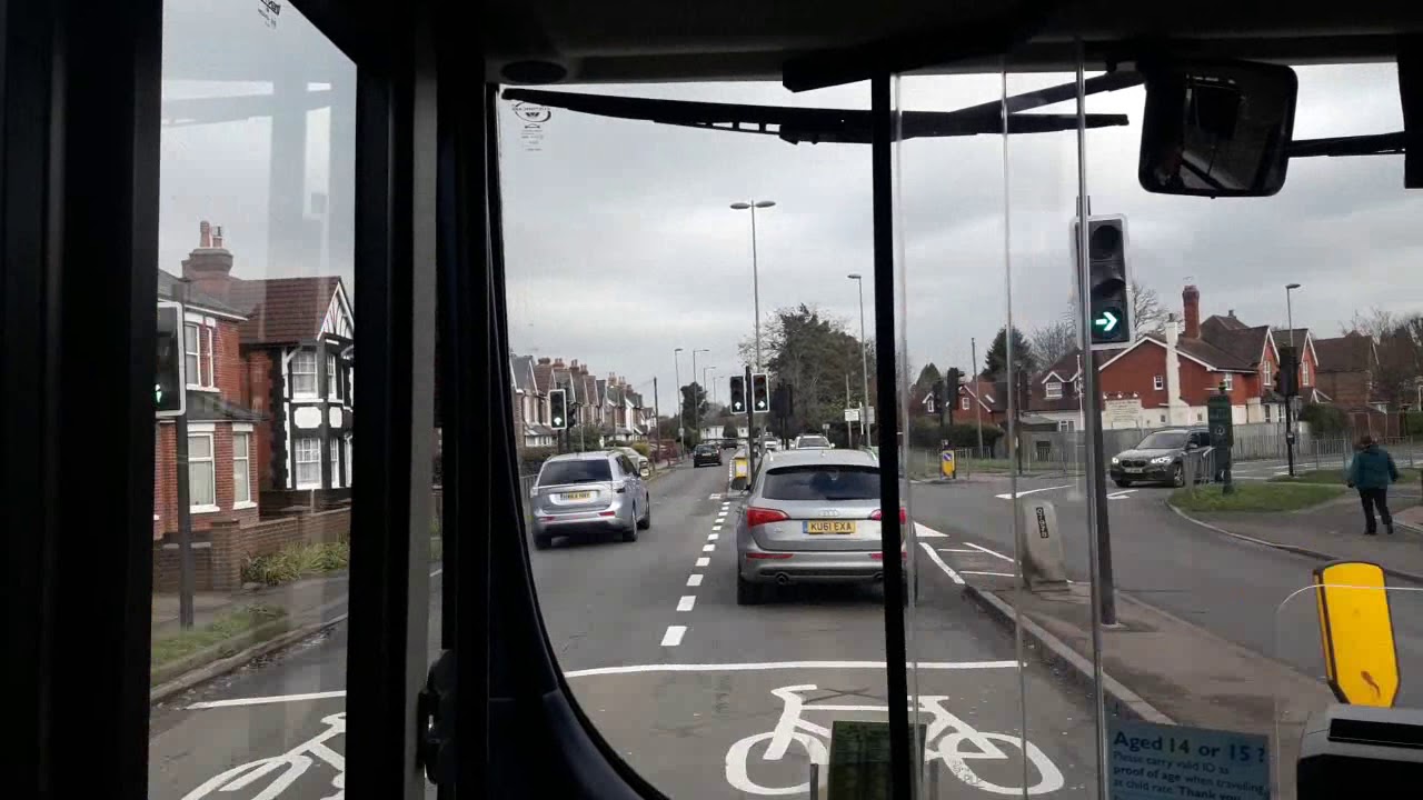 🇬🇧 FULL ROUTE VISUAL | Metrobus Crawley Fastway Route 20: Broadfield ...
