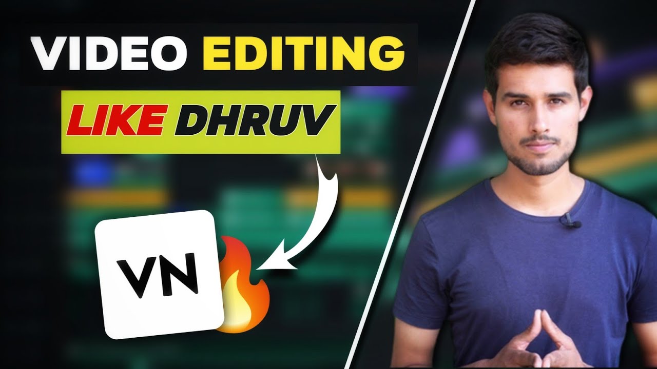How To Edit Video Like Dhruv Rathee In Mobile | VN App | @dhruvrathee - YouTube