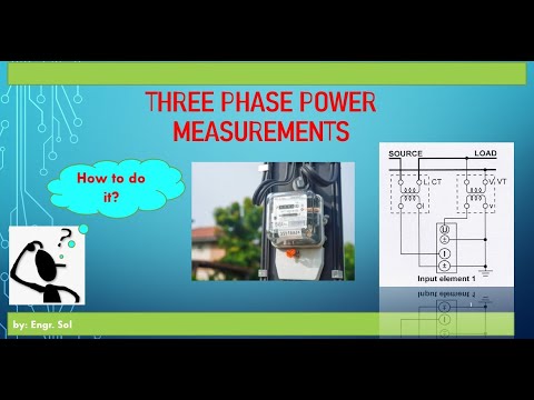 PART 1 THREE PHASE POWER MEASUREMENT - YouTube