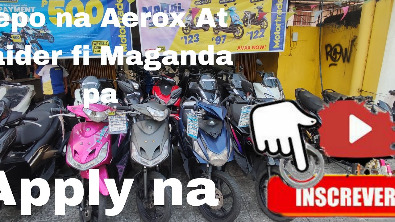 Repo Na aerox at raider 150fi ang Ganda pa - YouTube
