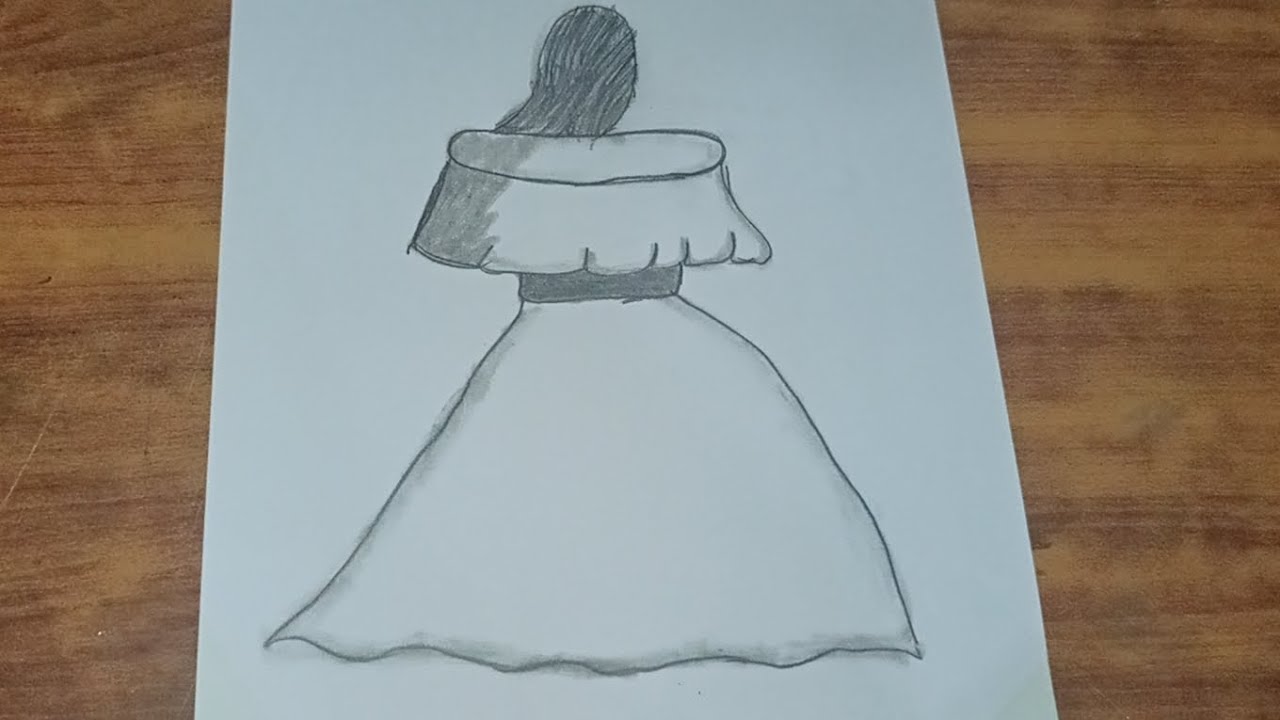 how to drawing girl drawing girl drawing easy girl arts HASEEBARTS ...