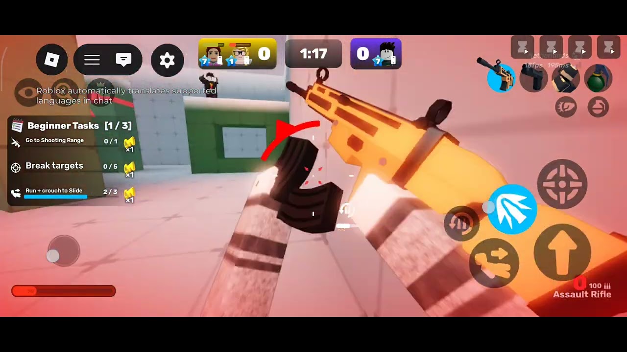 Playing Rivals Beginner 2v2 - YouTube