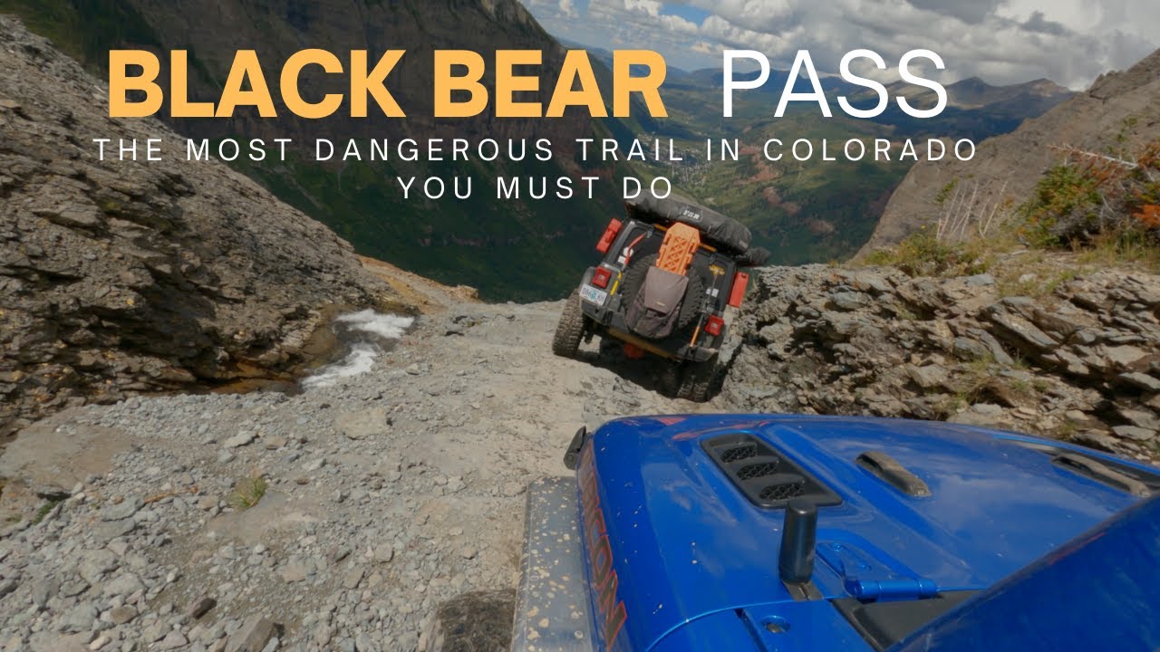 Black Bear Pass | Most Dangerous Pass in Colorado You Must Do - YouTube